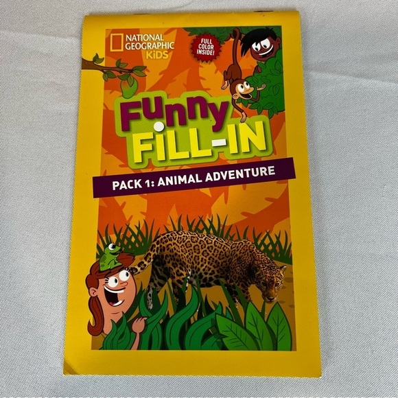 National Geographic | Toys | New Kids National Geographic Funny Fill In ...